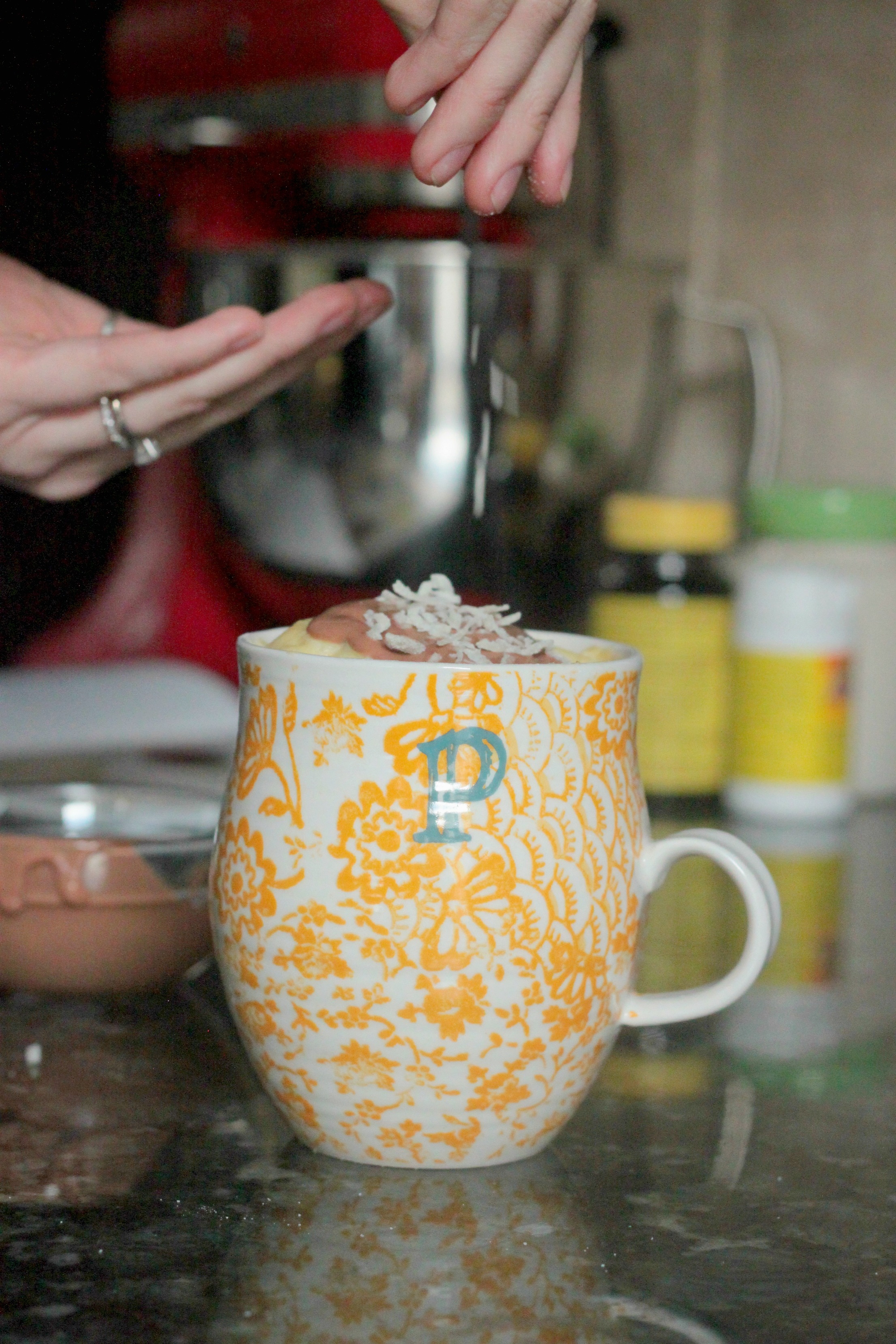 The Weekend ReTREAT: Coconut Mug Cake - Domestic B(i)atch