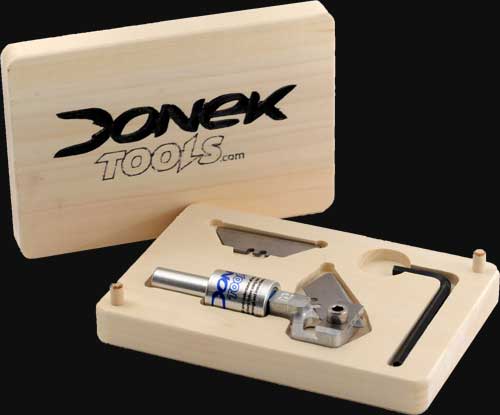 Donek Drag Knife in it's presentation box - Donek Tools