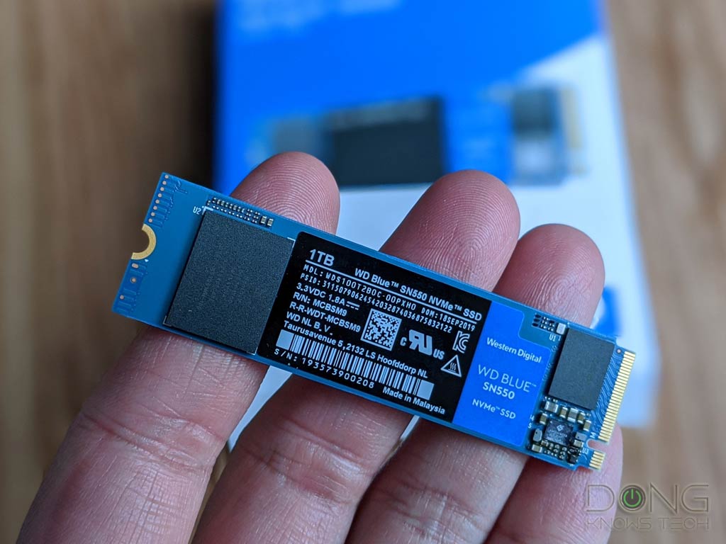 WD Blue SN550 NVMe SSD Review| Dong Knows Tech