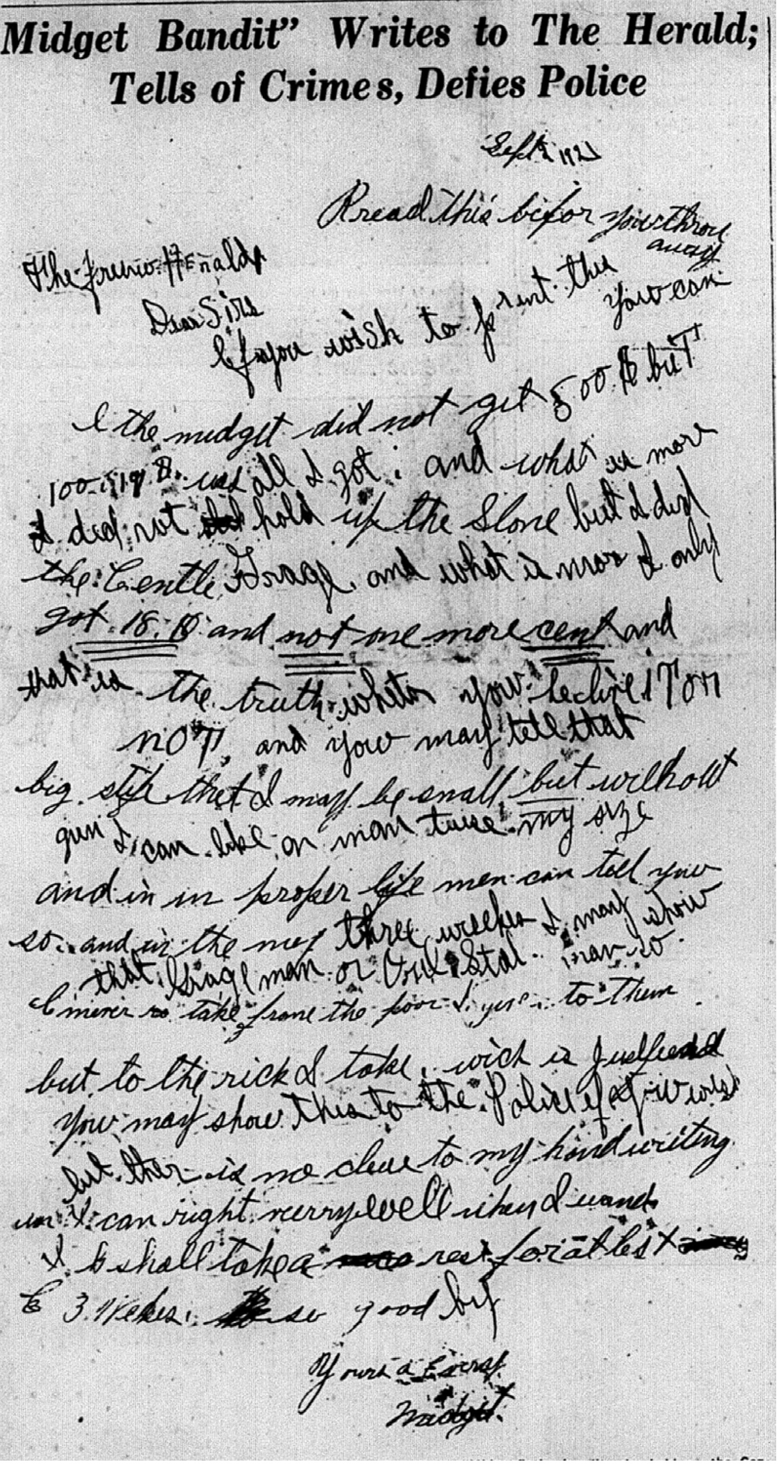 Hammett: Crime Wave of The Midget Bandit! | Up and Down These Mean Streets