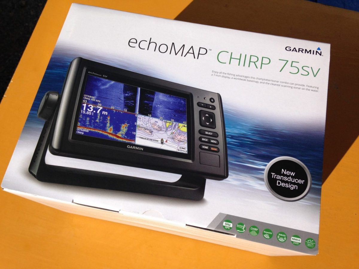 GARMIN ECHOMAP 75SVを購入！！
