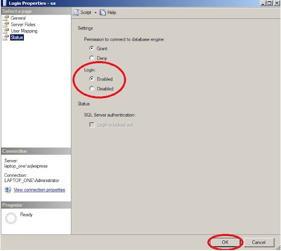 LẤY LẠI MẬT KHẨU SA TRONG SQL SERVER 2005 2008 – IT System ...