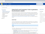 Tools Docfx