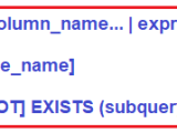 Exists Operator In Sql Server Dot Net Tutorials