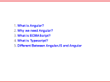 Introduction To Angular Framework Dot Net Tutorials