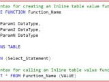 Inline Table Valued Function In Sql Server Dot Net Tutorials