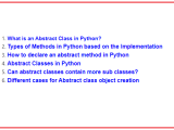 Abstract Classes In Python With Examples Dot Net Tutorials