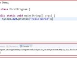 Creating First Java Program In Eclipse Ide Dot Net Tutorials
