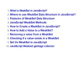 Javascript Weakset Data Structure Dot Net Tutorials