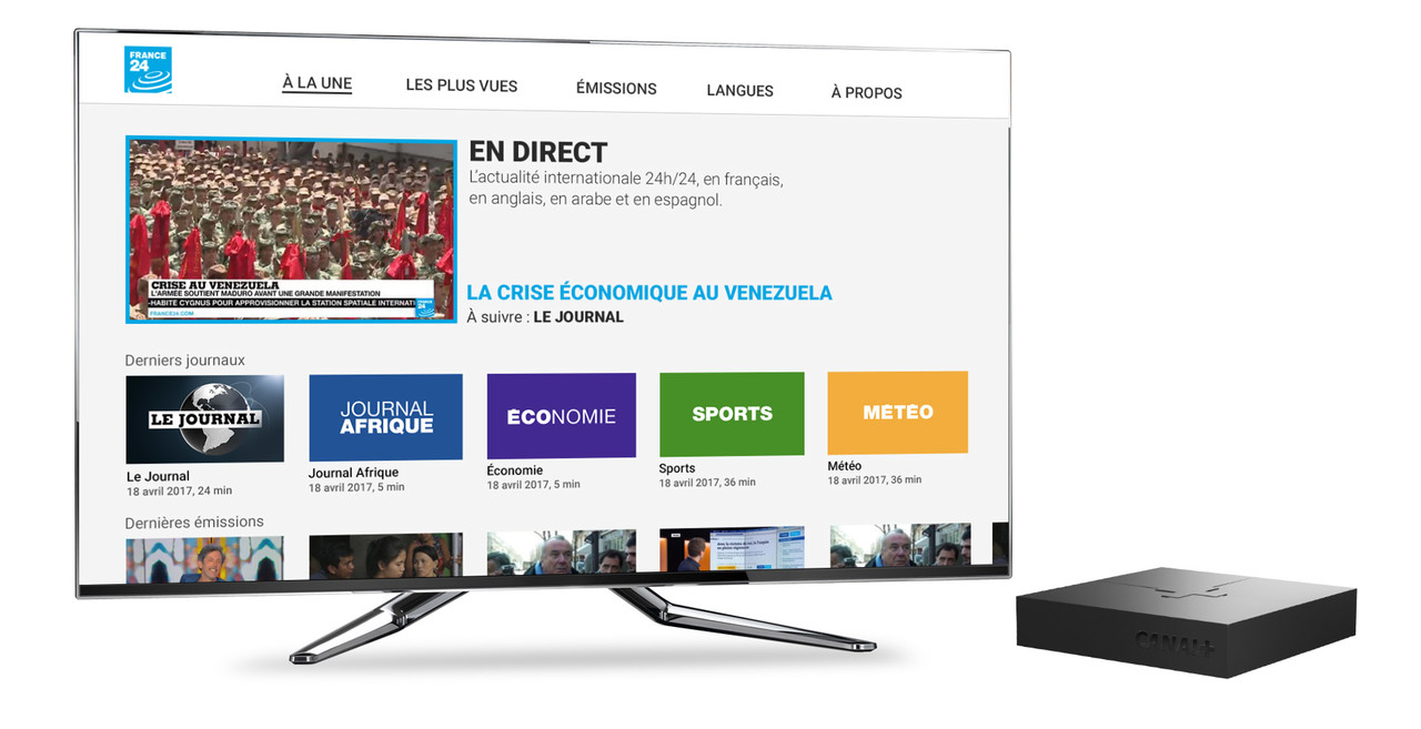 France 24’s TV app now available to Canal Plus subs in the French ...