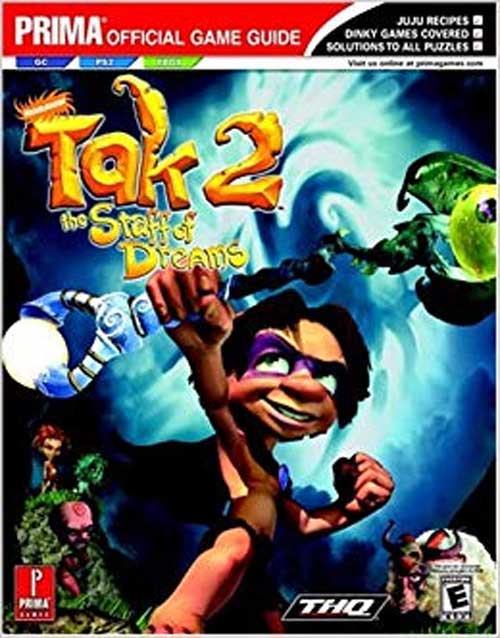Tak 2 Staff of Dreams Gamecube / PS2 / Xbox Prima Guide [Front Cover ...