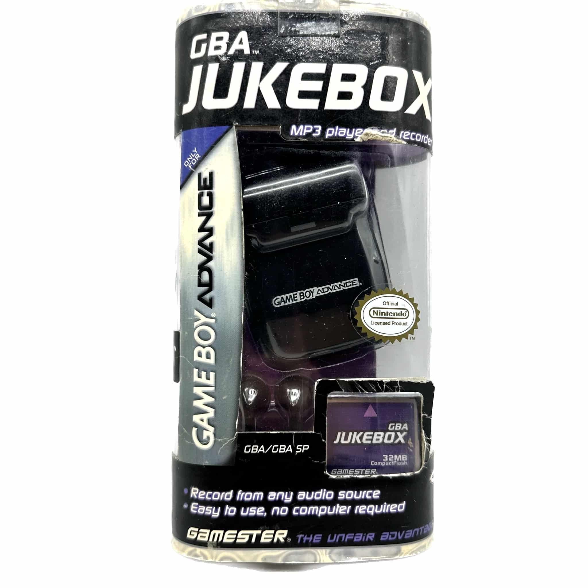 GBA Jukebox MP3 Player and Recorder [Complete w/ Original Packaging ...