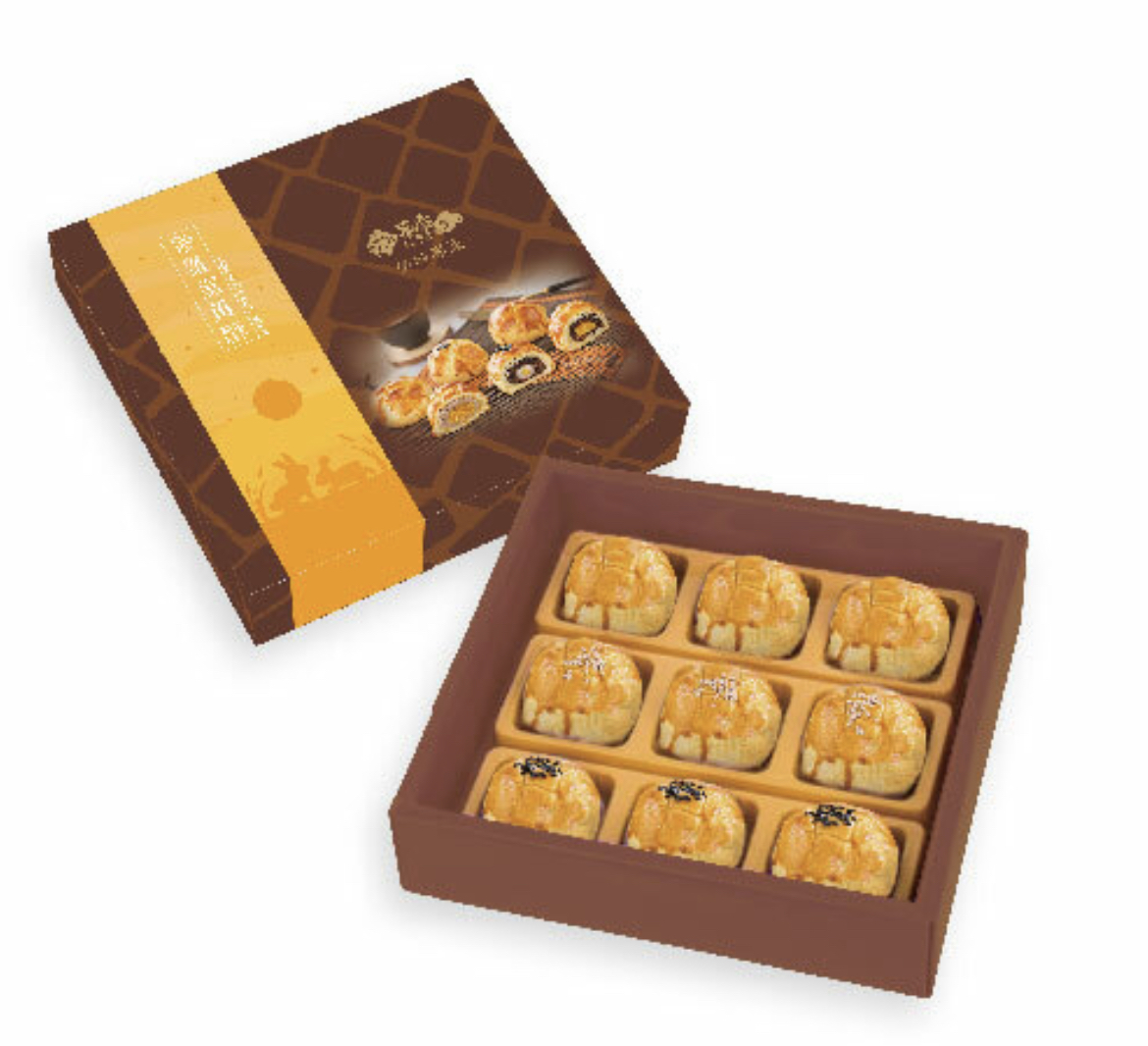 DUEN TAI | Egg Yolk Pastry 9 Pieces in Gift Box – 躉泰 菠羅蛋黃酥 9入(三種口味：紅豆 ...