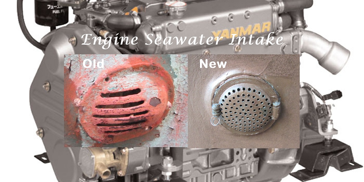 Engine Seawater Intake - Dove Free Spirit