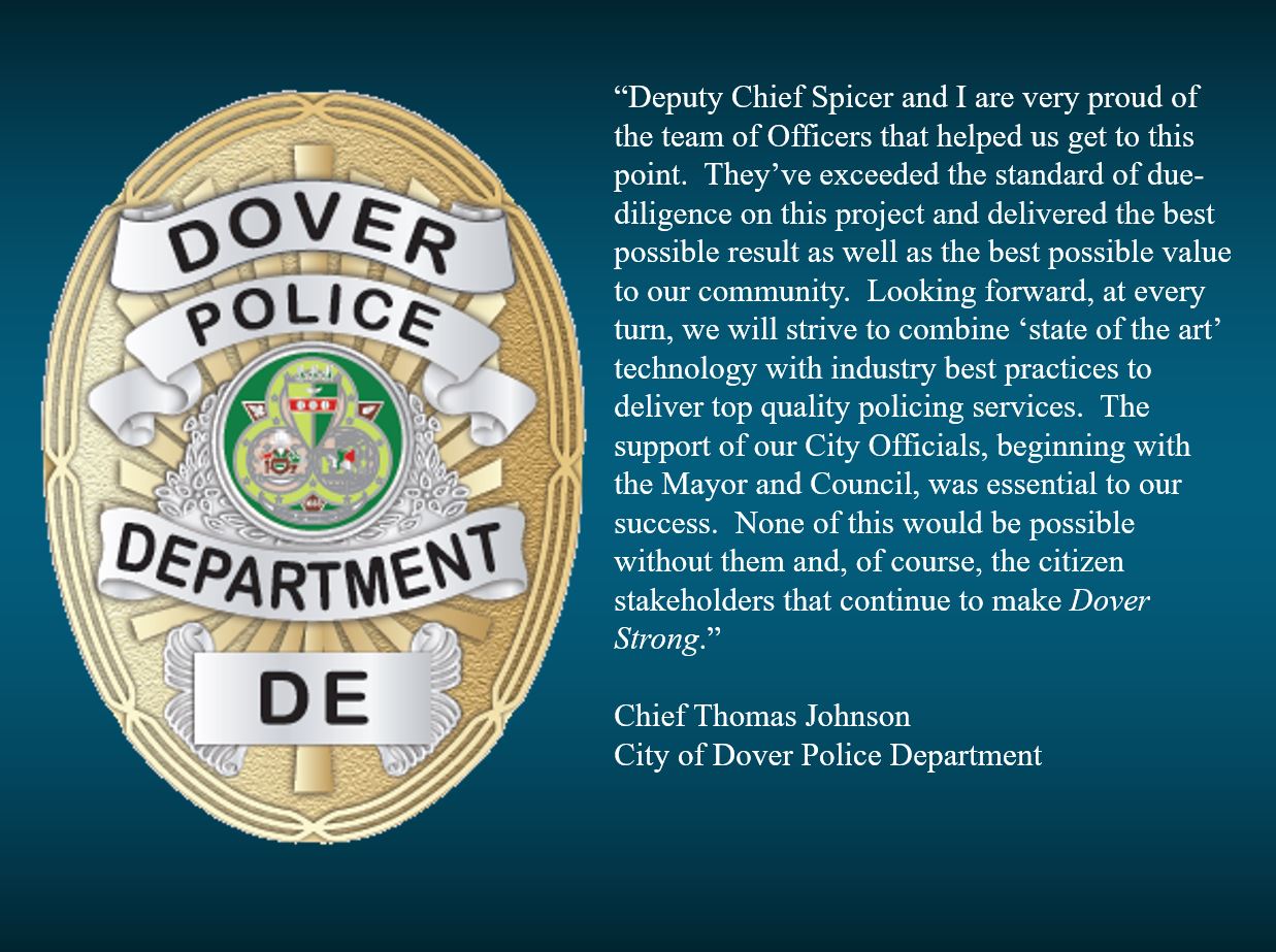 Dover Police Department Approved for Body Worn Camera Program – City of ...
