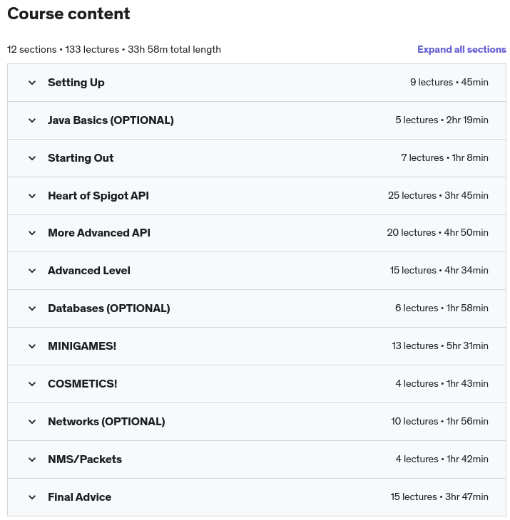 Develop Minecraft plugins (Java)