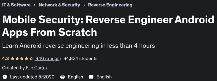 Mobile Security: Reverse Engineering Android Apps from Scratch