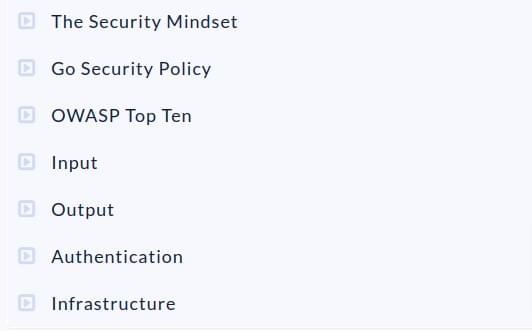 Write secure Go code
