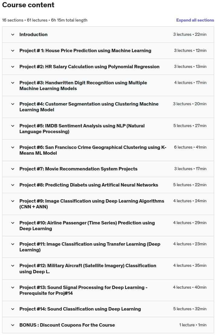 Artificial Intelligence Projects with Python