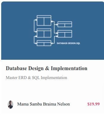 Database design and implementation
