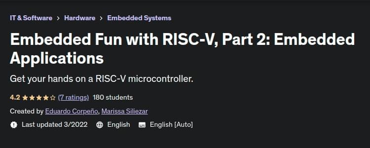 Embedded fun with RISC-V, Part 2: Embedded applications