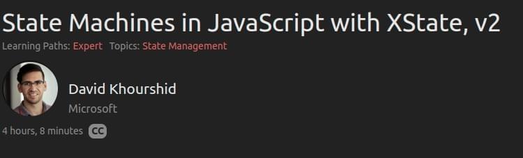 State machines in JavaScript with XState, v2