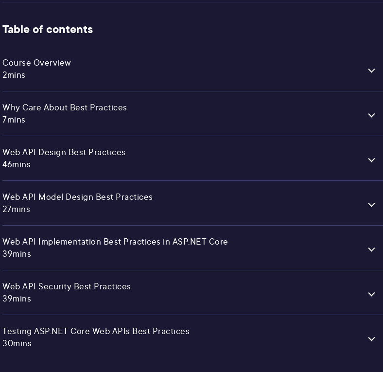 ASP.NET Core 6 Web API: Best Practices