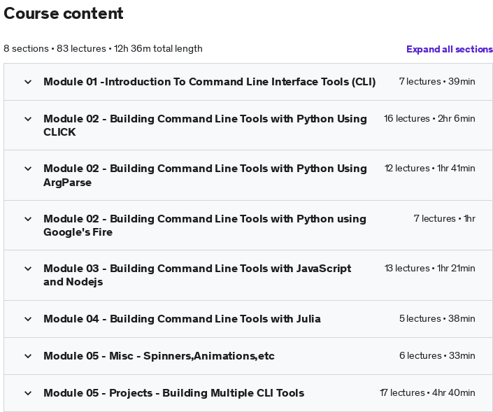 Building Command Line Tools with Python, JavaScript, and Julia