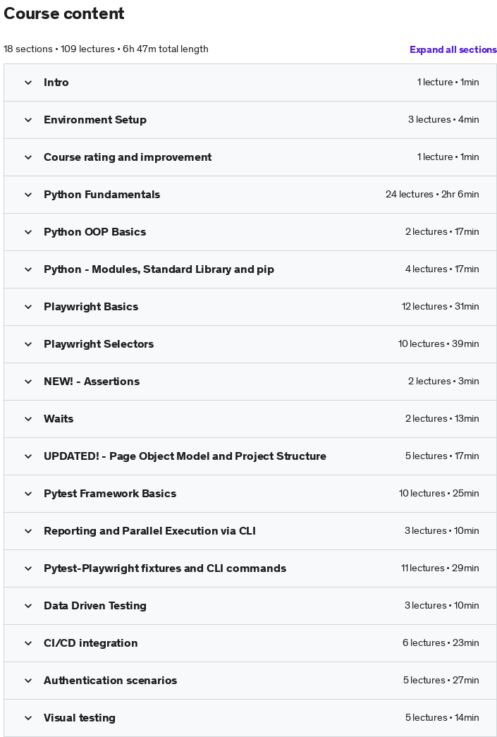 Playwright with Python for Web + Visual Automation Testing