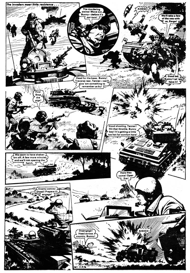 Bear Alley Books announces Bullet strip “Frontline UK” as next ...