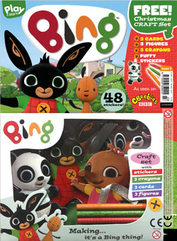 Egmont Publishing launches pre-school Bing Magazine – downthetubes.net
