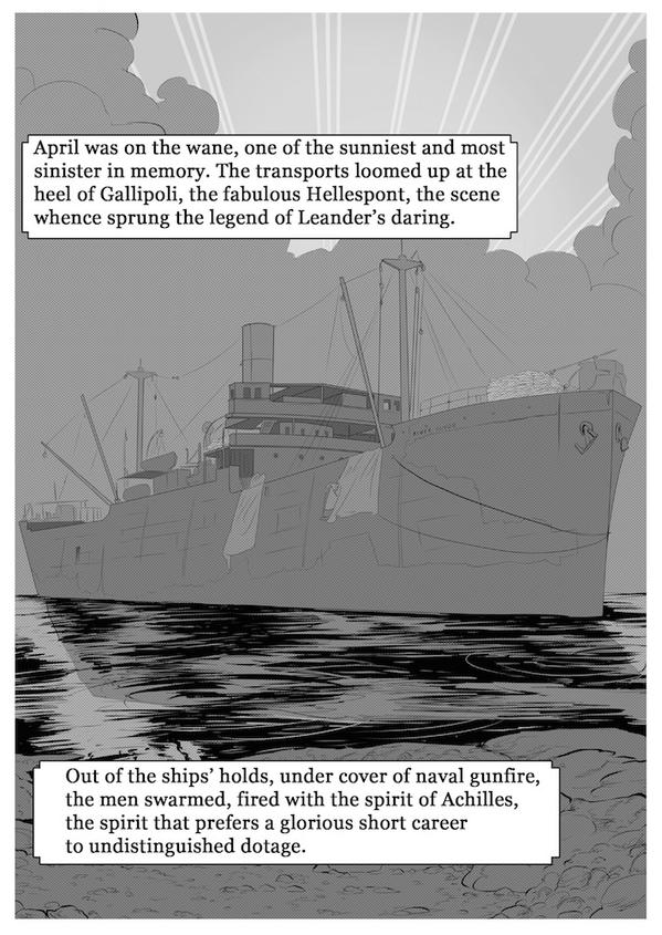 Achi Baba, a new Graphic Novel, explores World War One Gallipoli ...