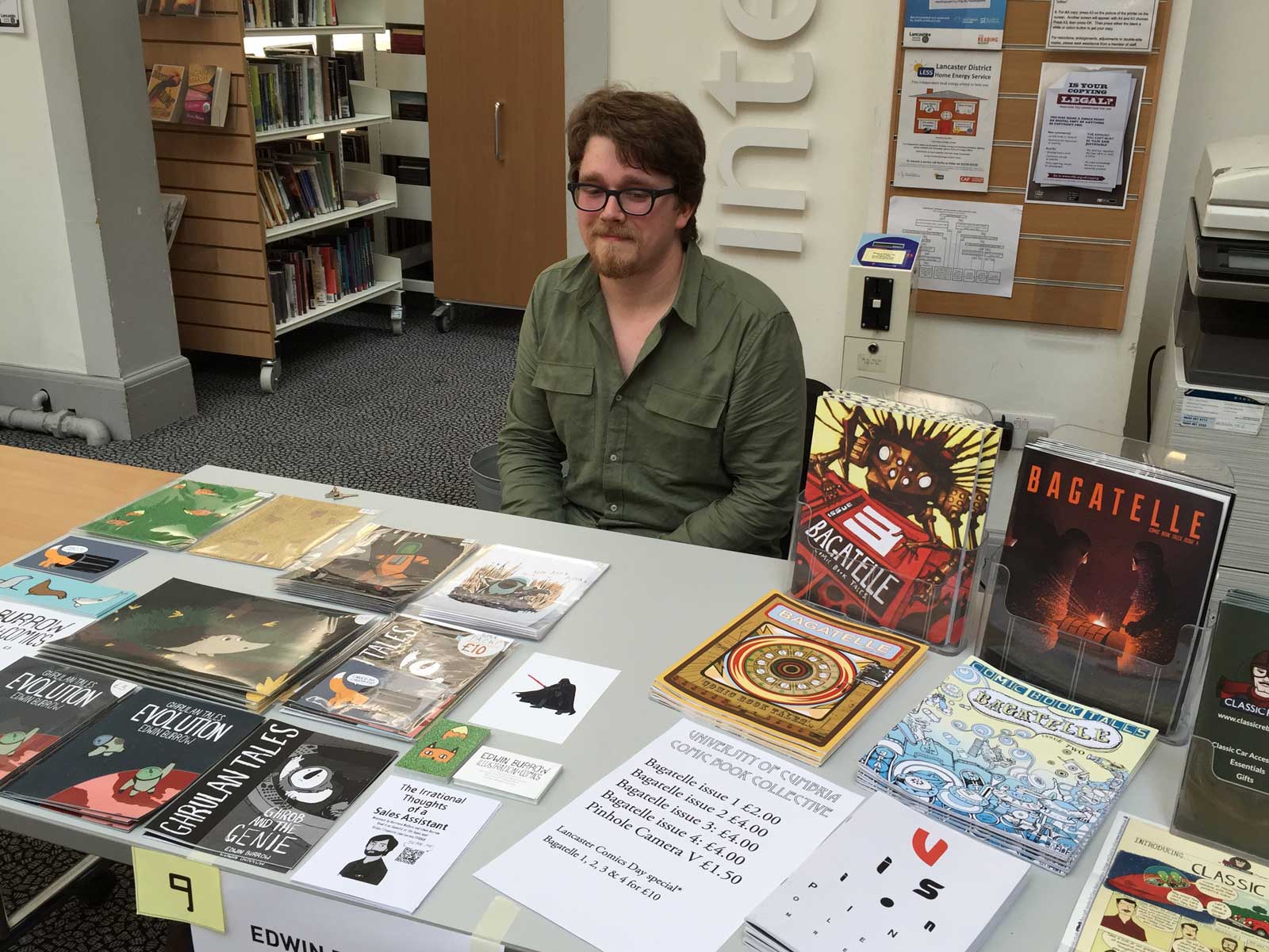 Lancaster Comics Day 2016 – Comics, Cake and REPAINTED Cybermen ...