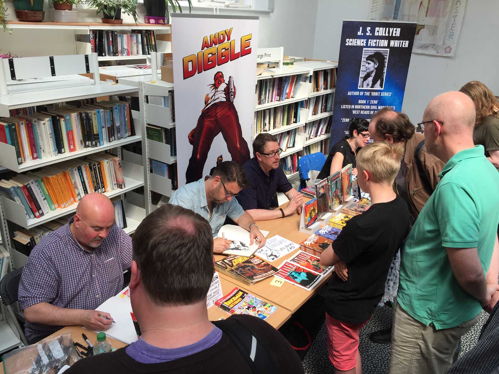 Lancaster Library Gets its Lighting Rig, thanks to Lancaster Comics Day ...