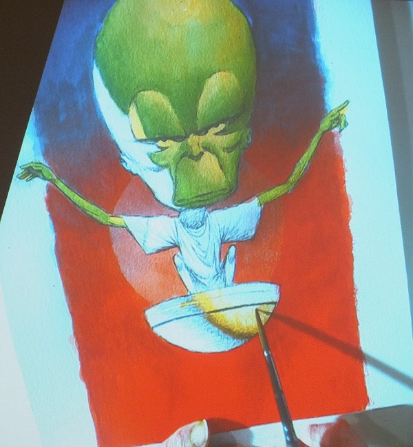 Photo Review: Ian Kennedy’s Mekon Art Masterclass – downthetubes.net