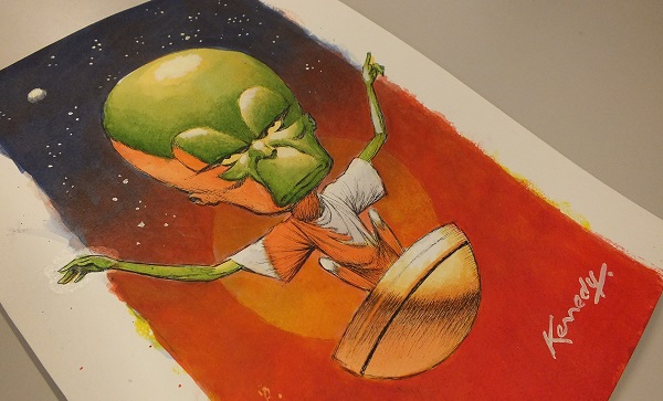 Photo Review: Ian Kennedy’s Mekon Art Masterclass – downthetubes.net