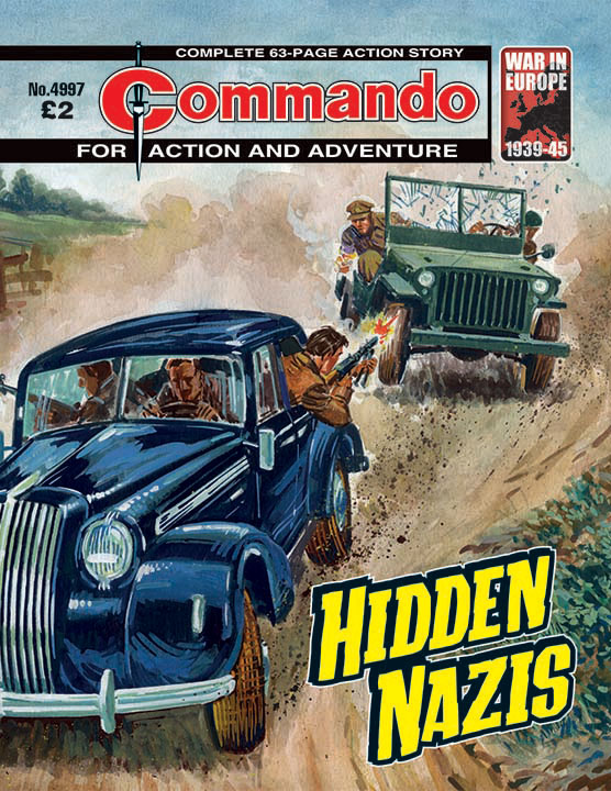 Hidden Nazis, Deadly Secrets Uncovered – in the new Commando comics ...
