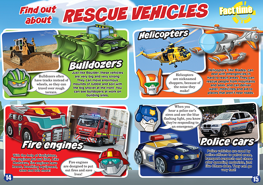 Signature Publishing launches Transformers: Rescue Bots magazine next ...