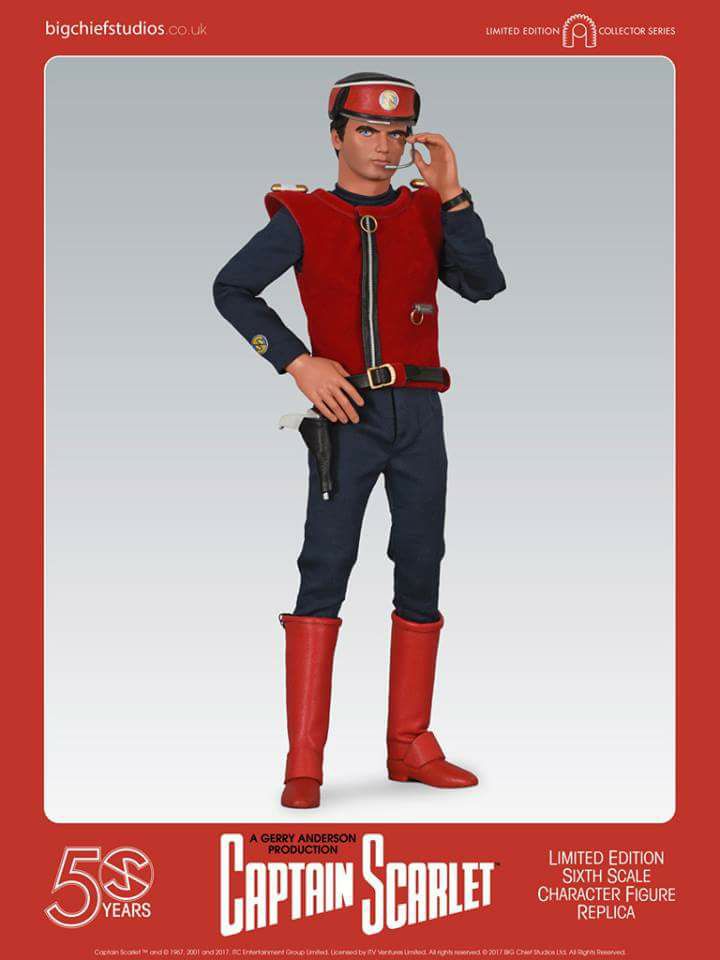 BIG Chief Studios 50th Anniversary Captain Scarlet figure revealed ...