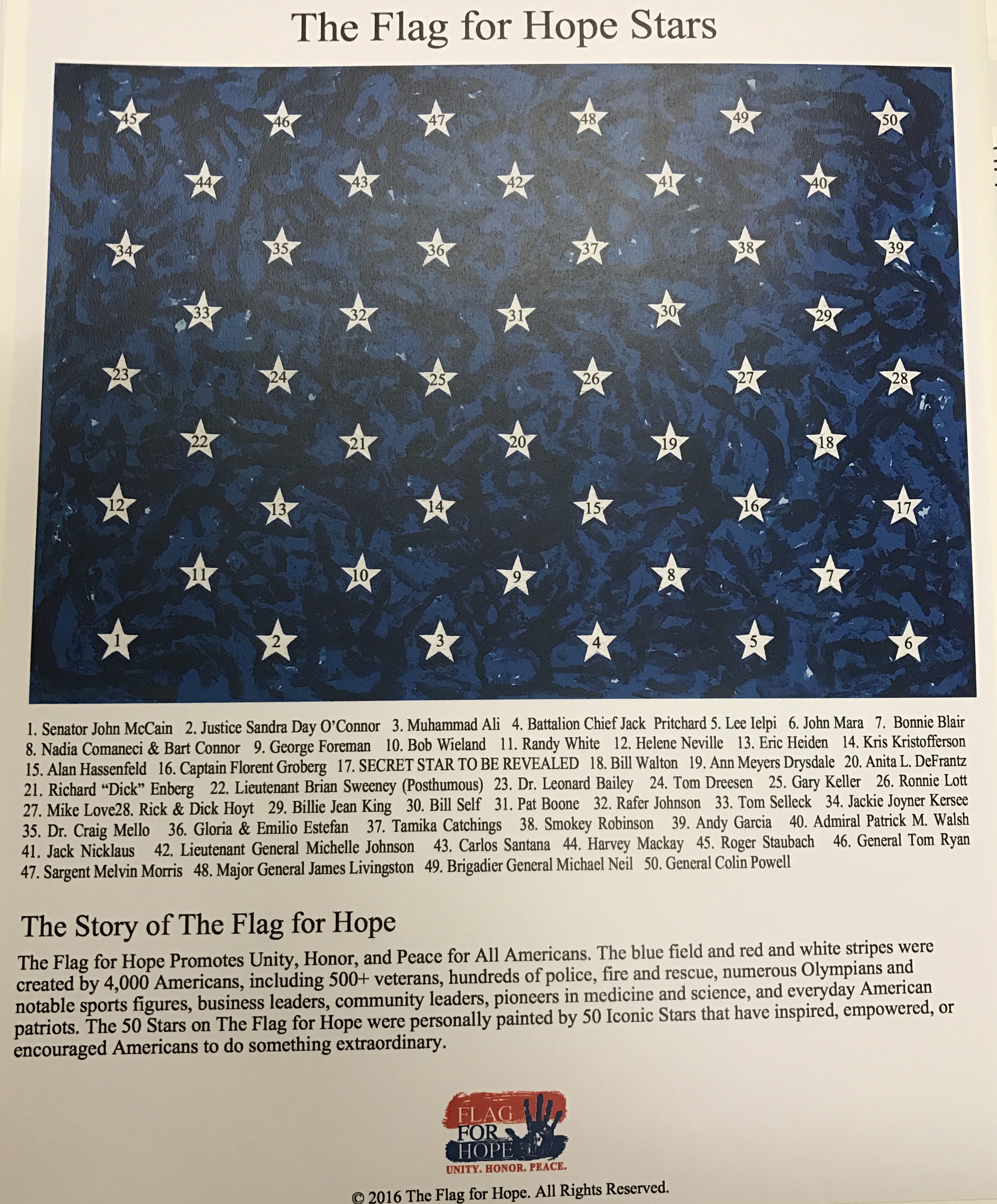 Flag for Hope | DPD Beat