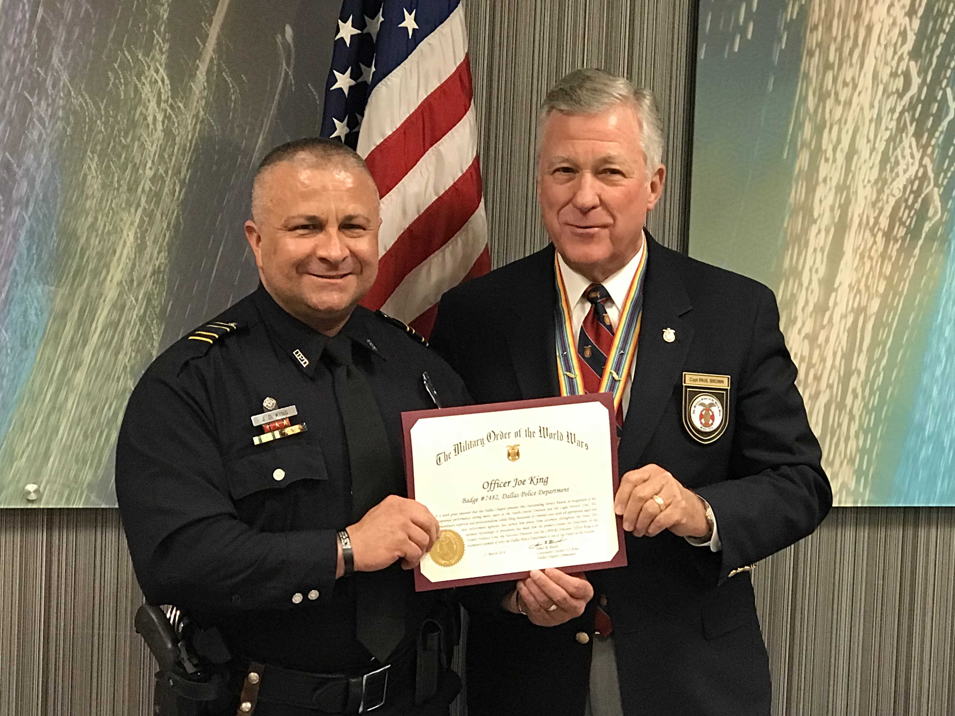 Officer Of the Month of March Joe King | DPD Beat