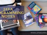 Java Programming Notes Find Free Java Programming Pdf Dpmishra