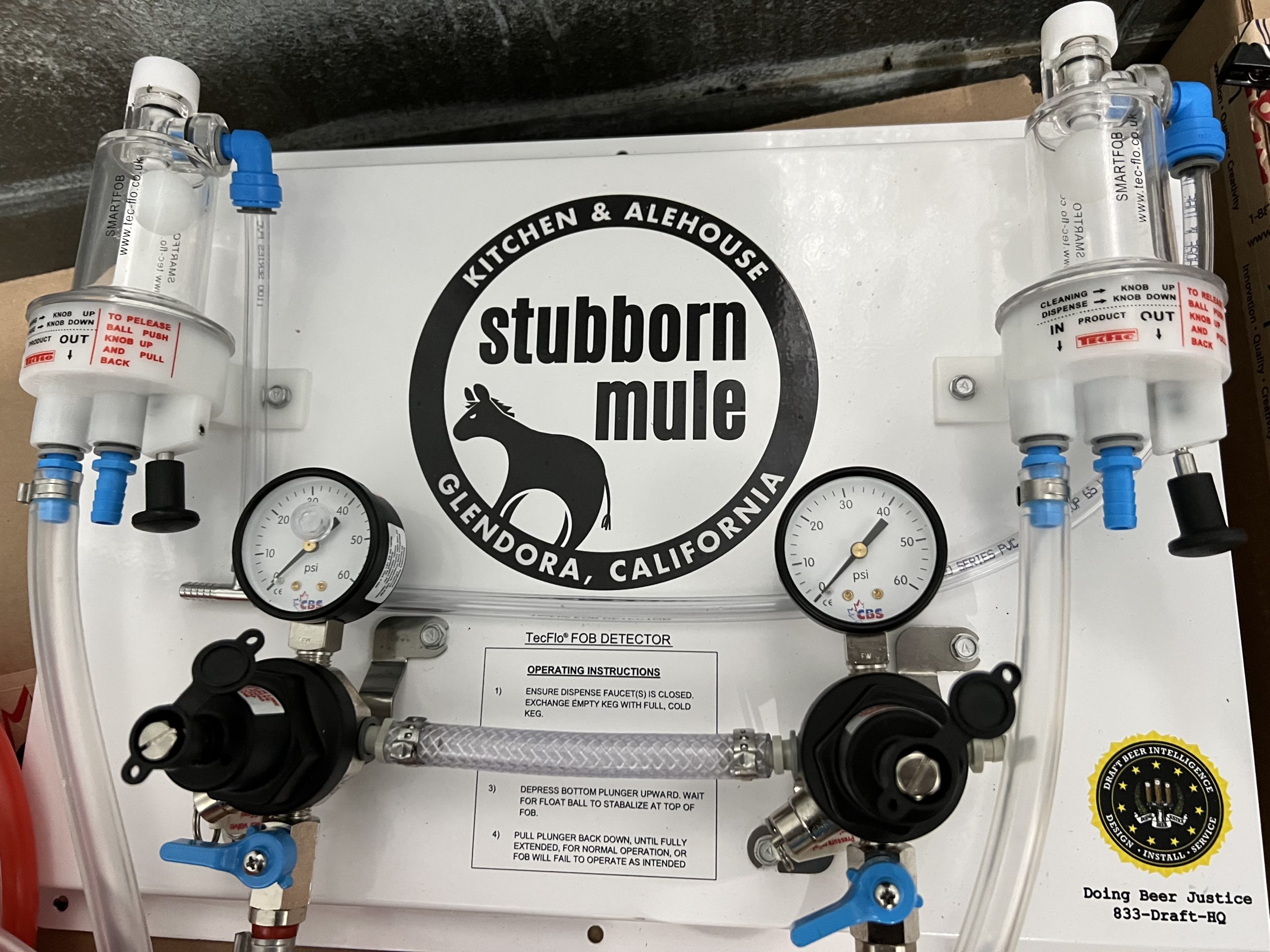 DBI PROJECT: Draft System Installation For The Stubborn Mule | Draft ...