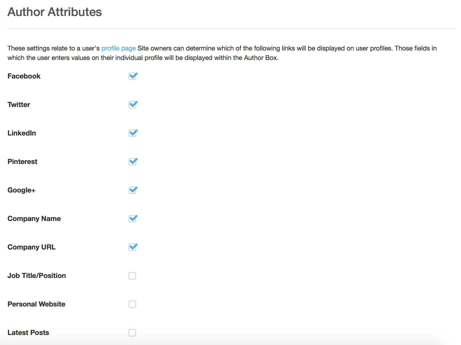 Author Box - WordPress Plugin
