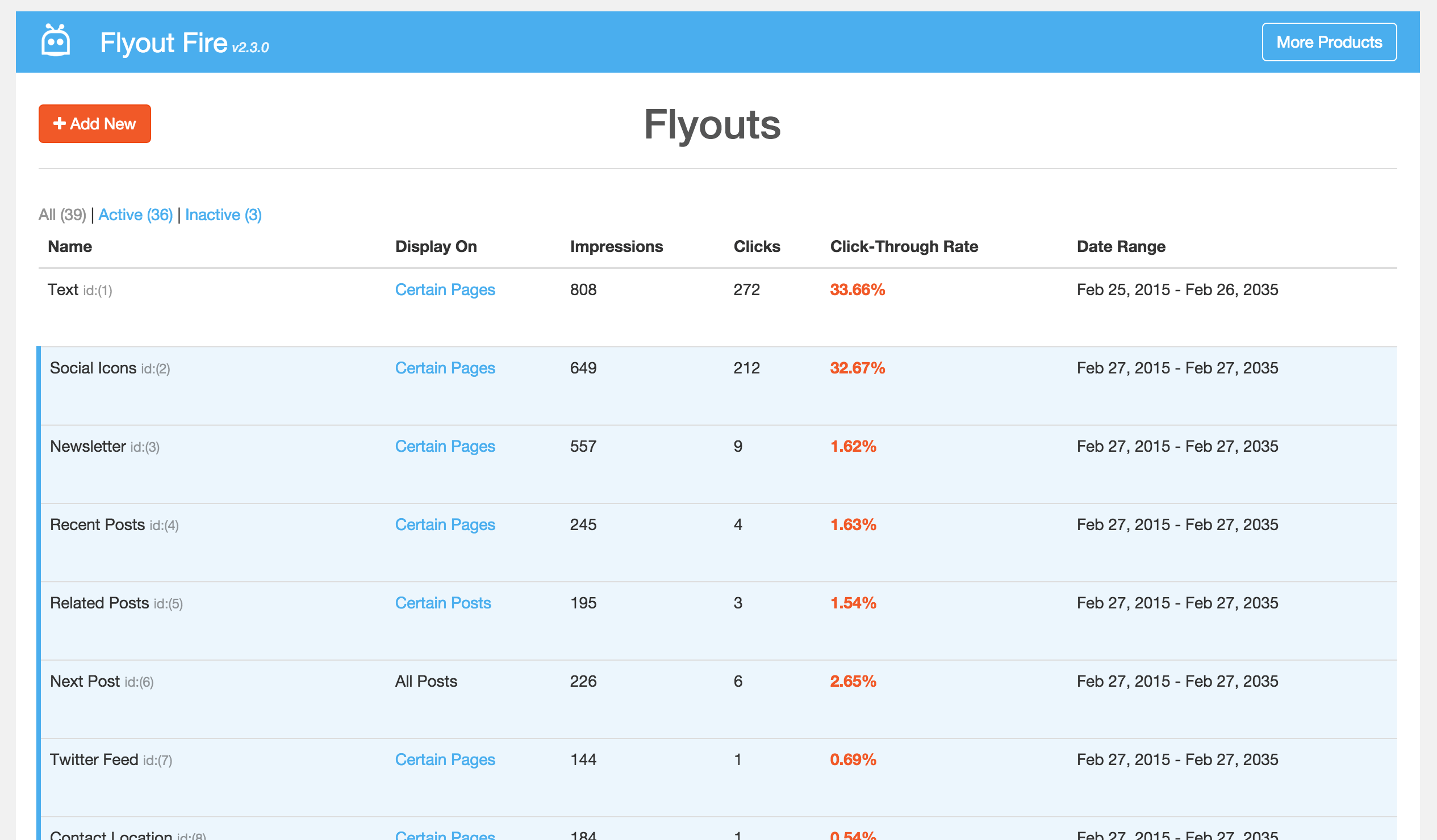 Flyout Fire - Slide In Panels - DraftPress