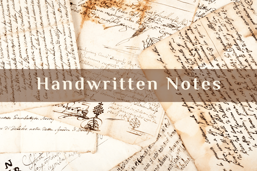 Why Handwritten Notes Will Improve Your Life - drather B