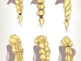 Braid Drawing Reference And Sketches For Artists