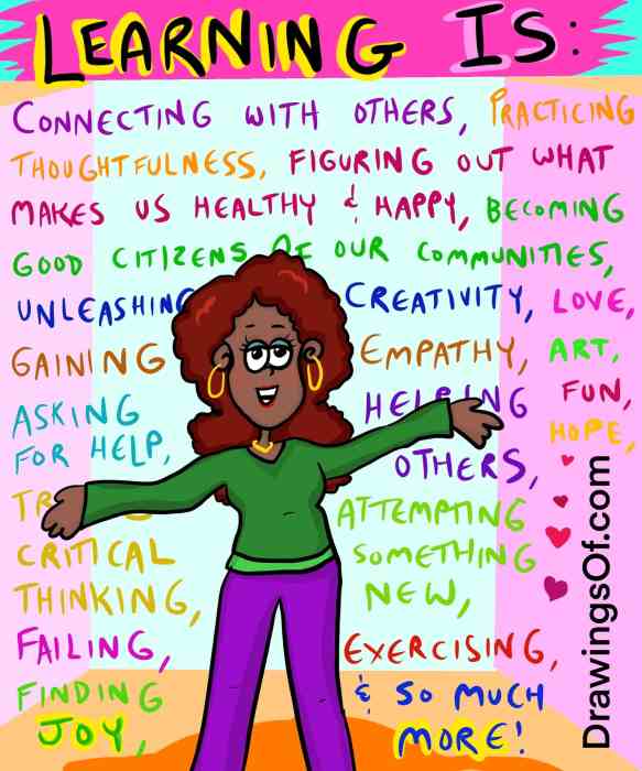 Why Is School Important? What is "Real Learning?" - Drawings Of...