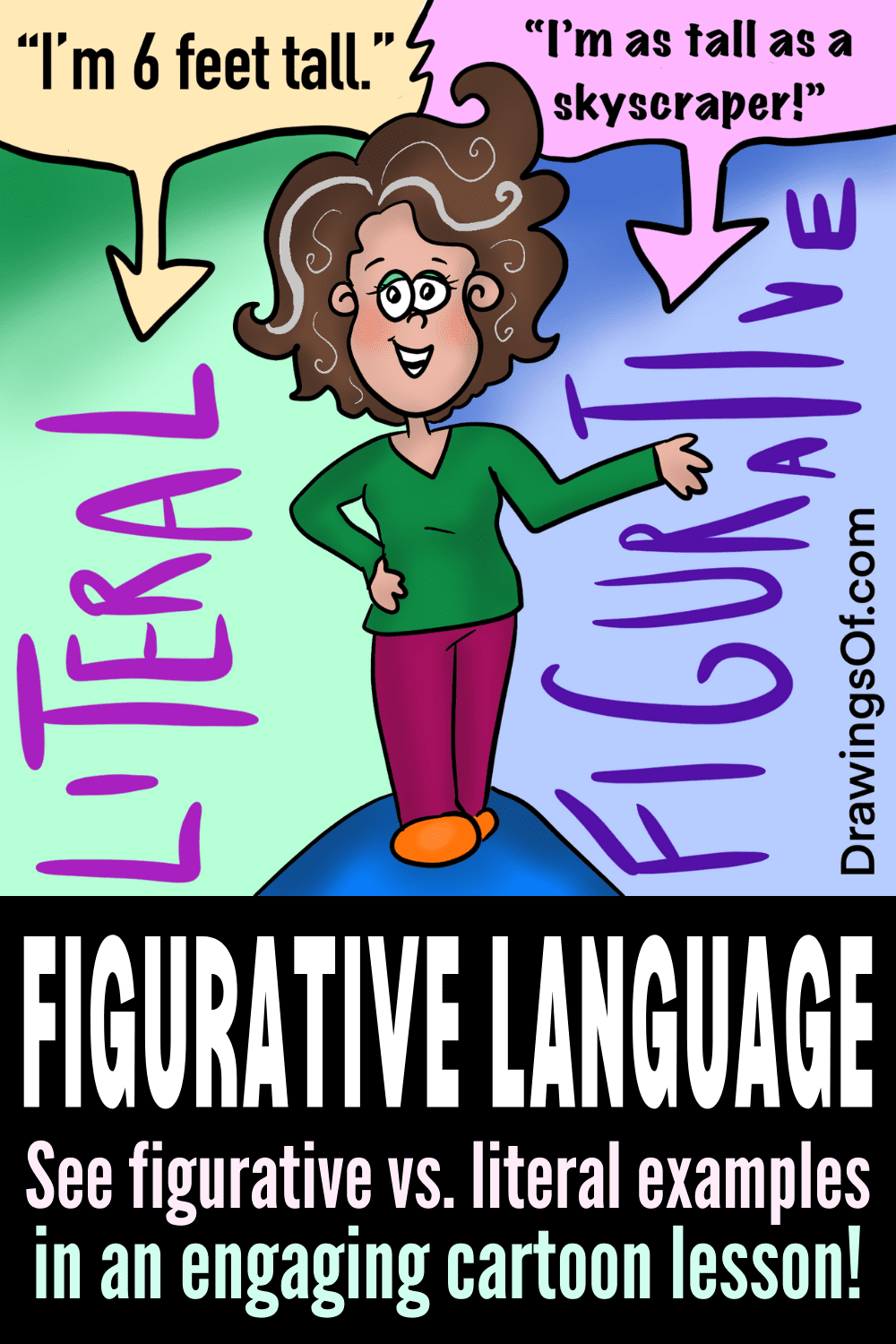 Figurative Language: Meaning, Types, and Examples... in Cartoons ...