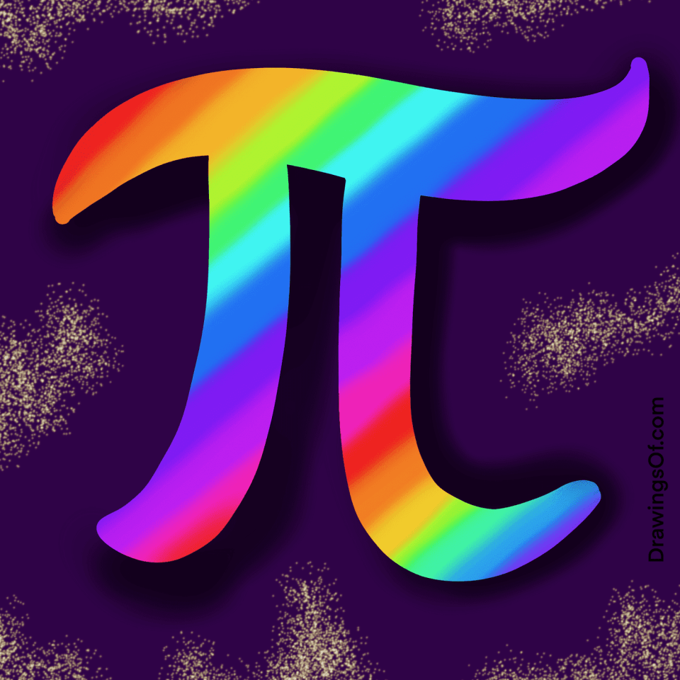 Pi Symbol: Drawing, Understanding, and Loving it! - Drawings Of...